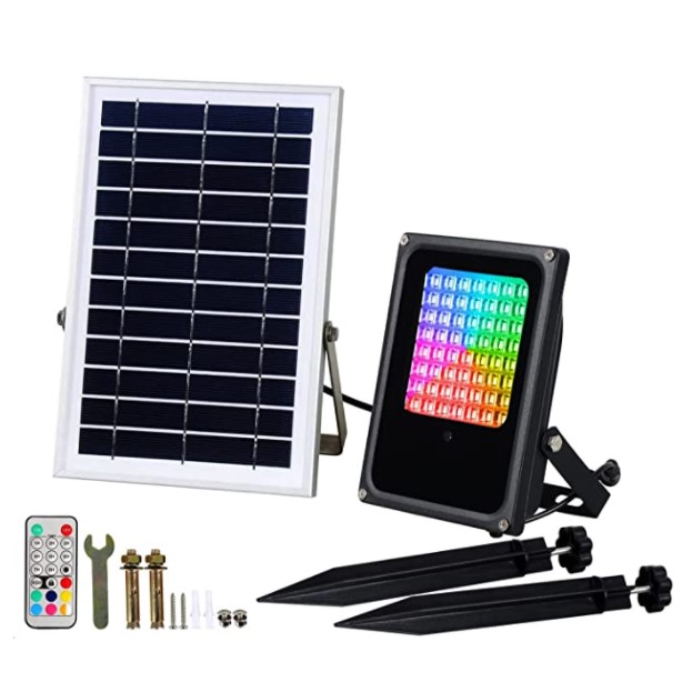 Reflector solar RGB 50W – MR LED PANAMÁ