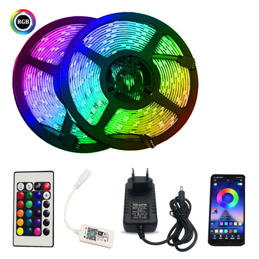 Cinta Led RGB 5M Bluetooth – MR LED PANAMÁ
