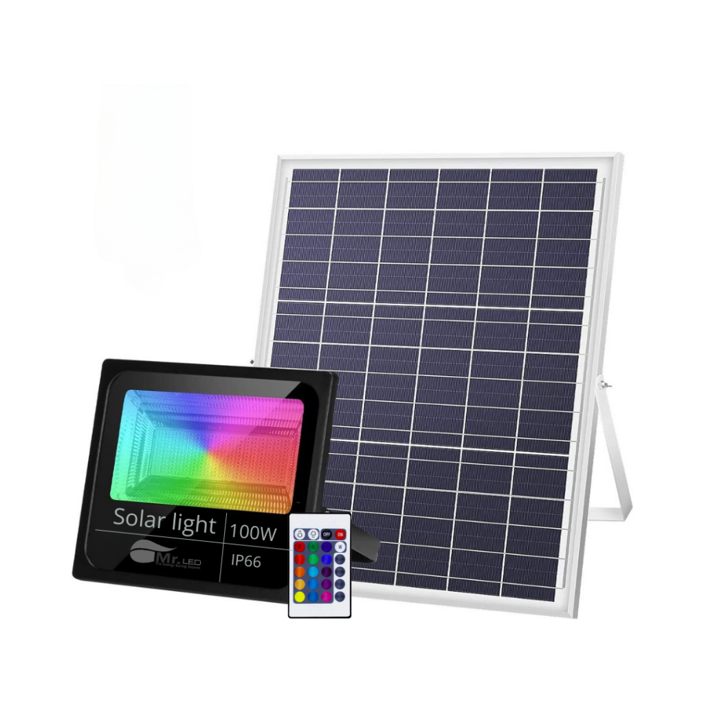 Reflector Solar RGB 100W – MR LED PANAMÁ
